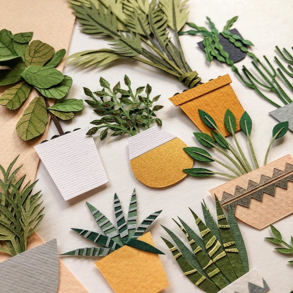 Artist Creates Intricate Tiny Paper Plants - TettyBetty