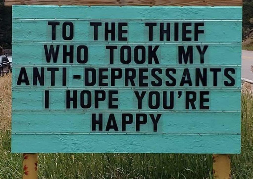 Colorado Mystery Man Creates the Funniest, Puniest Signs Ever - TettyBetty