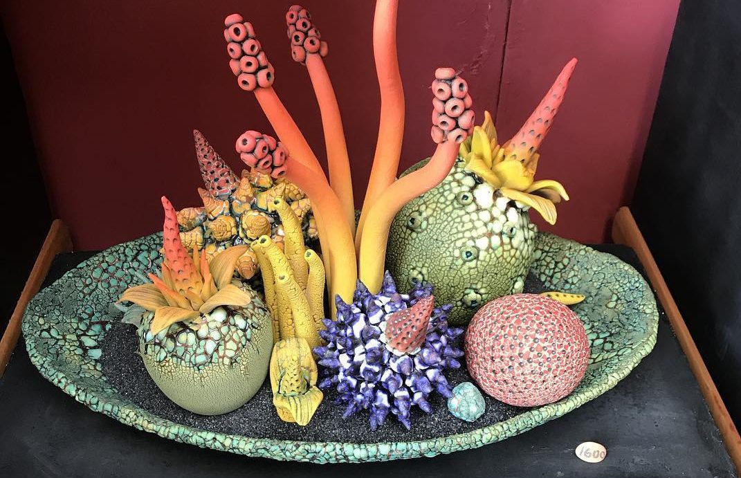 These Ceramic Fruits and Plants Look Like They Came Straight Out of a ...