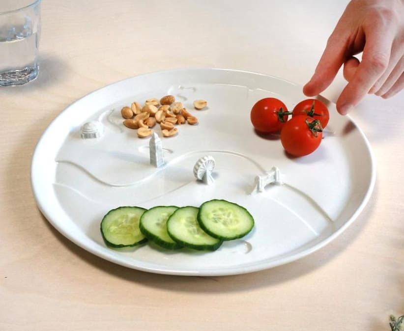 Check out These Awesome City-Inspired Food Plates - TettyBetty
