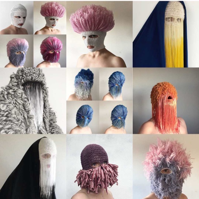 These Crocheted Masks Illustrate How We Portray Ourselves Online ...