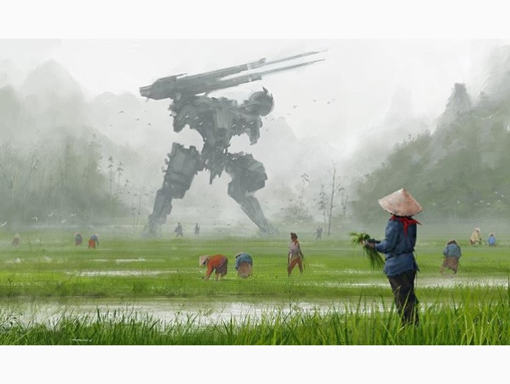 Jakub Rozalski's Art is a Fusion Between Various Iconographies - TettyBetty