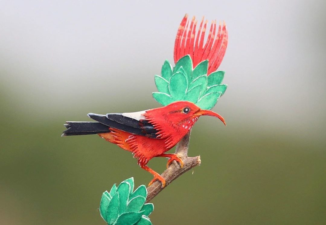 These Miniature Paper Birds Are Simply Adorable - TettyBetty