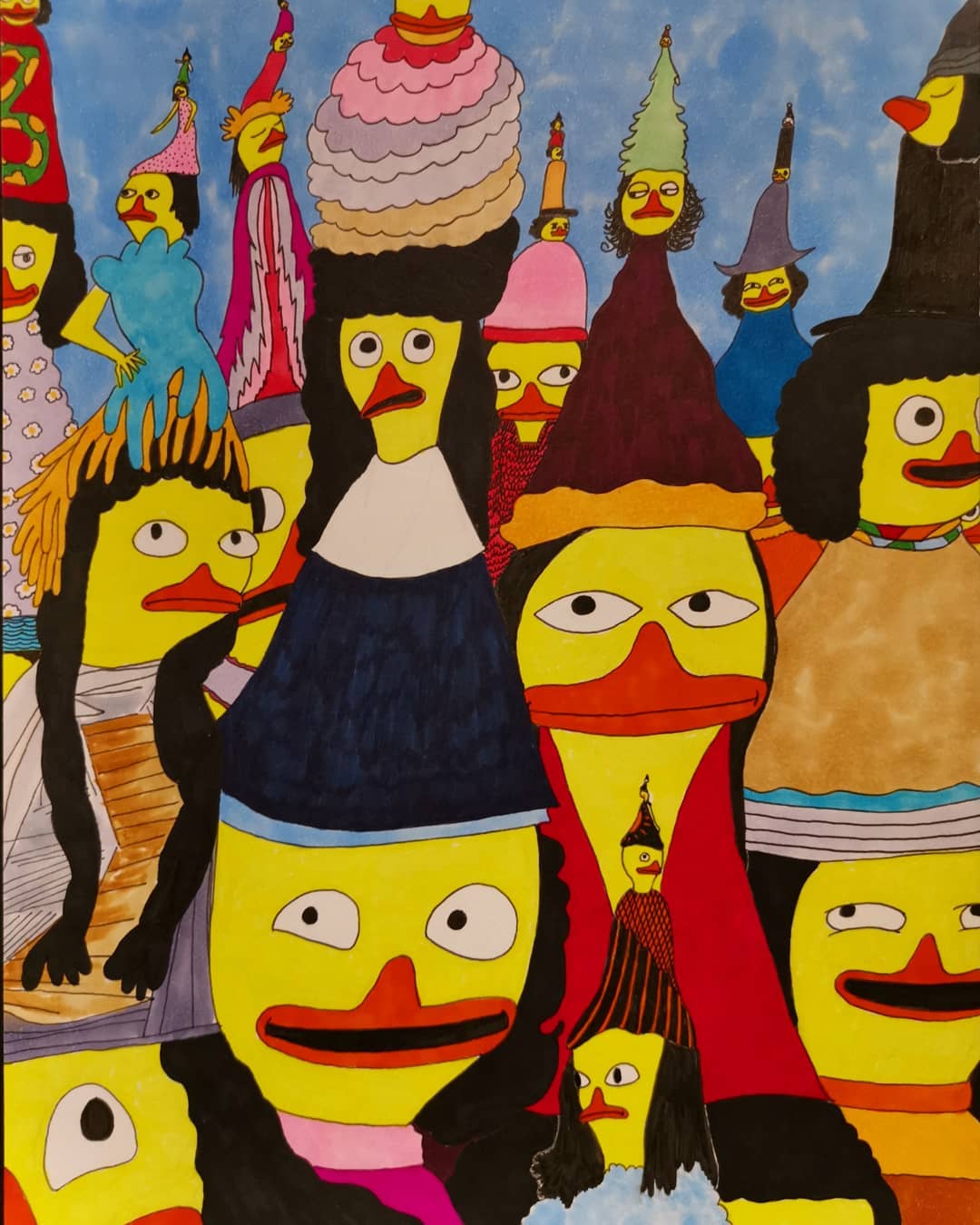 This Artist Loves Ducks And It Shows In His Drawings - TettyBetty