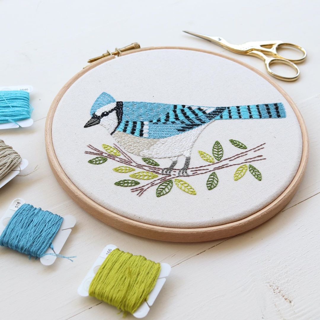 These Bird Embroideries Are Simply Charming - TettyBetty