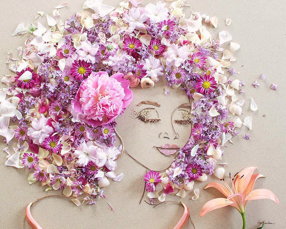 This Beautiful Flower Art Practically Leaps Out At You! - TettyBetty