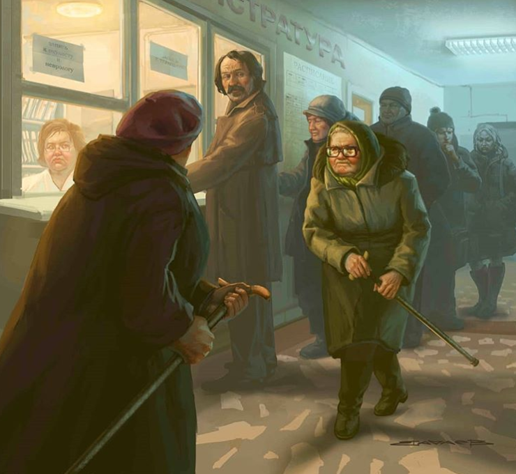 Artist Depicts Life In Russia With a Touch of Irony - TettyBetty