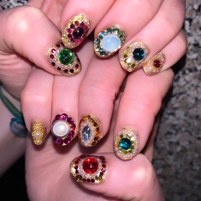Mei Kawajiri's Nail Art is Unappolagitcally Extravagant - TettyBetty