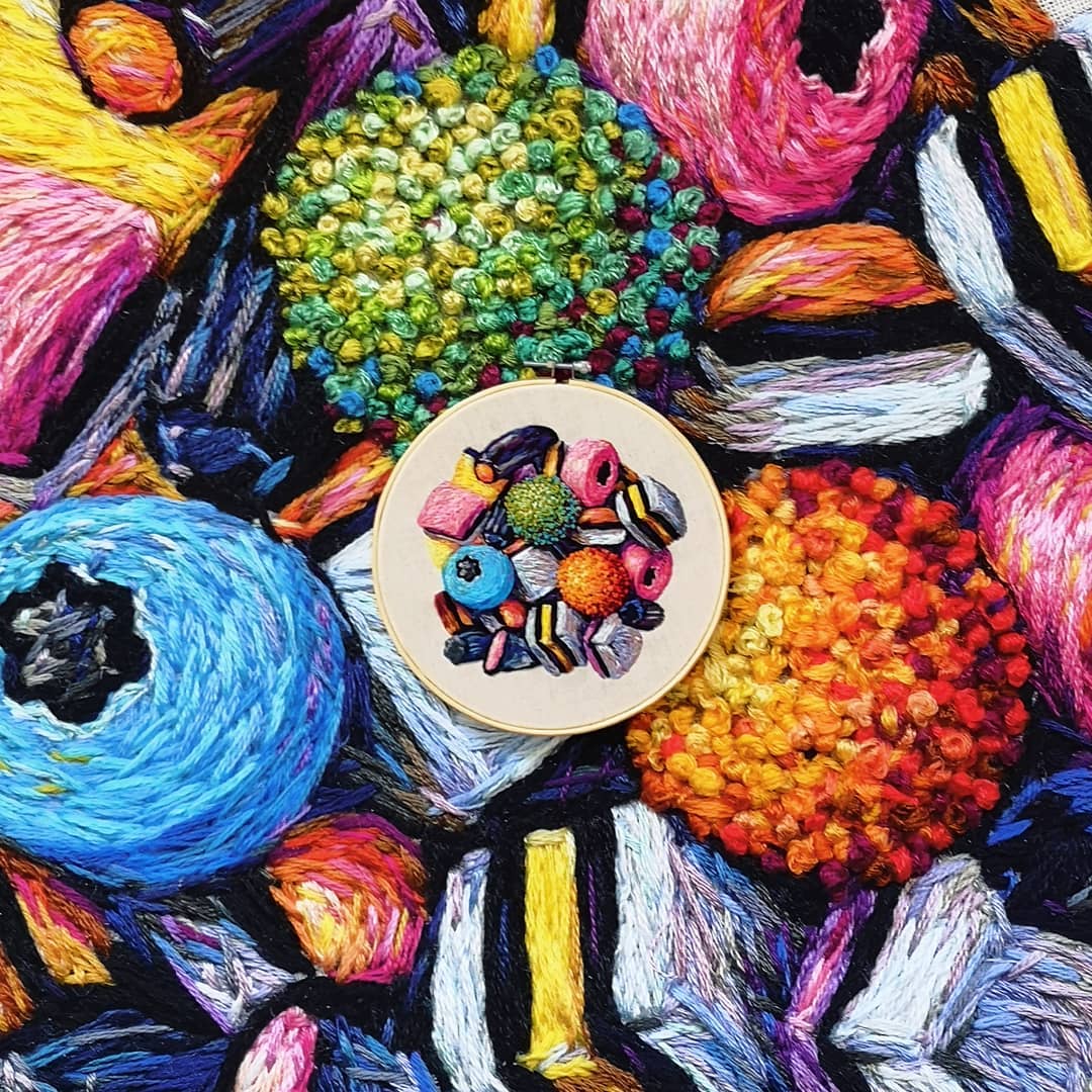 Danielle Clough Adds a Colorful Twist to the Craft of Embroidery ...