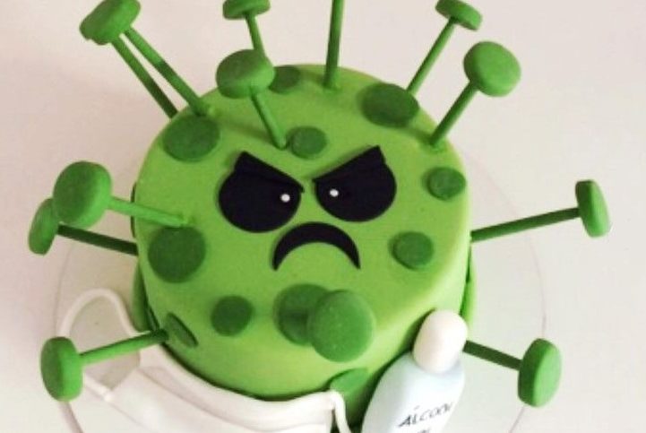 This Cake Shop Created a Coronavirus-Themed Cake and it is Adorable ...