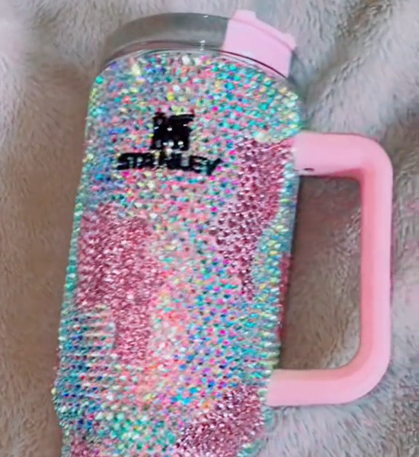 Rhinestone Artist Transforms Stanley Cups Into Works of Art - TettyBetty