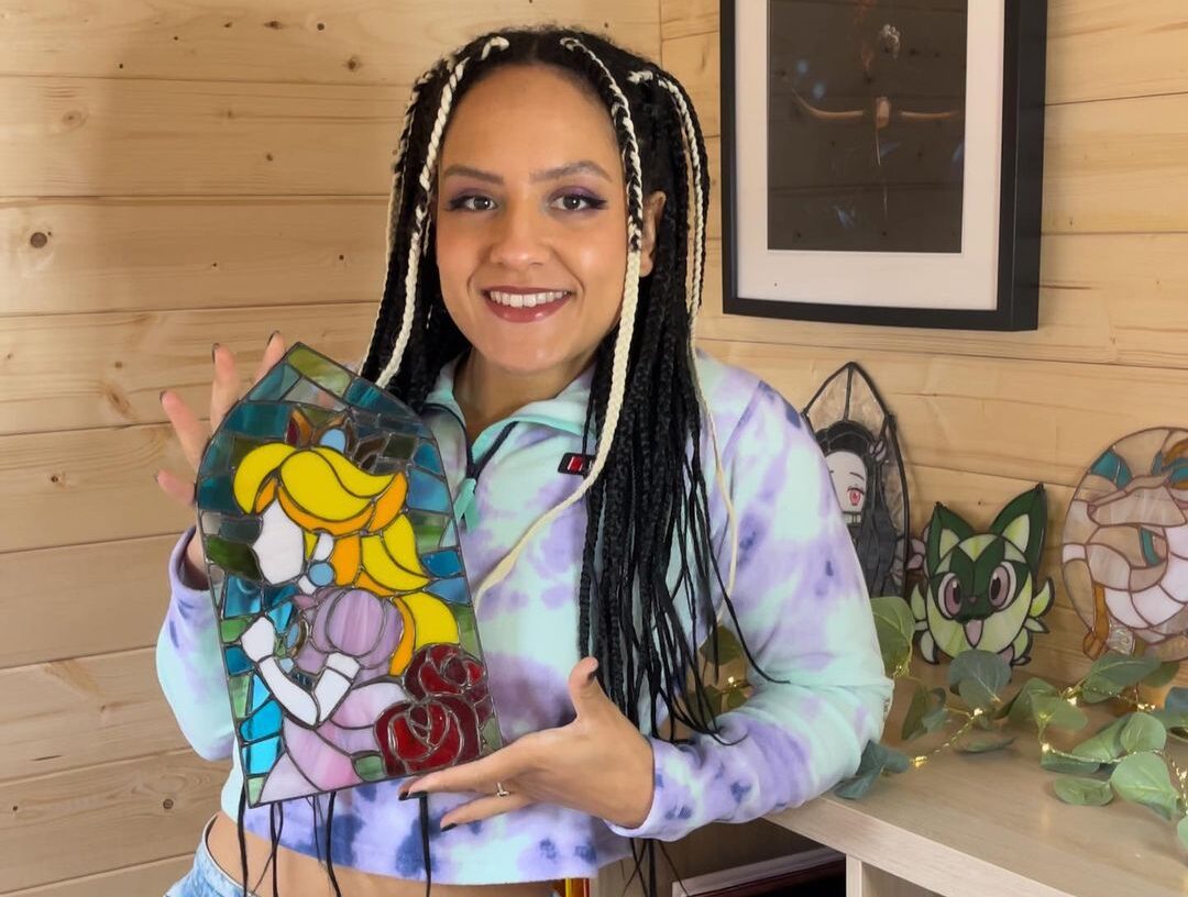 Lottie is Making Stained Glass Art Inspired By Animated Classics ...